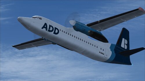 FSX VirtualCol Fokker 50 - ADD Virtual Airline Textures - FSX ...