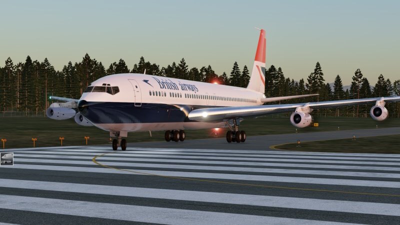 Boeing 707-320 JT-3D British Airways - X-Plane Liveries - FlightSim.Com