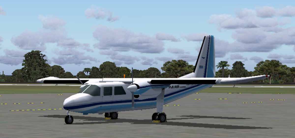 FS2004 Fiji Air 1972 BN-2 Islander for AI - FS2004 Liveries - FlightSim.Com