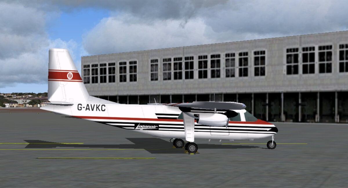 FS2004 Loganair 1970 BN-2 Islander for AI - FS2004 Liveries - FlightSim.Com