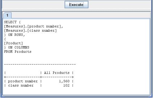 Schema Workbench - Testing MDX Query - How-To - Jaspersoft Community