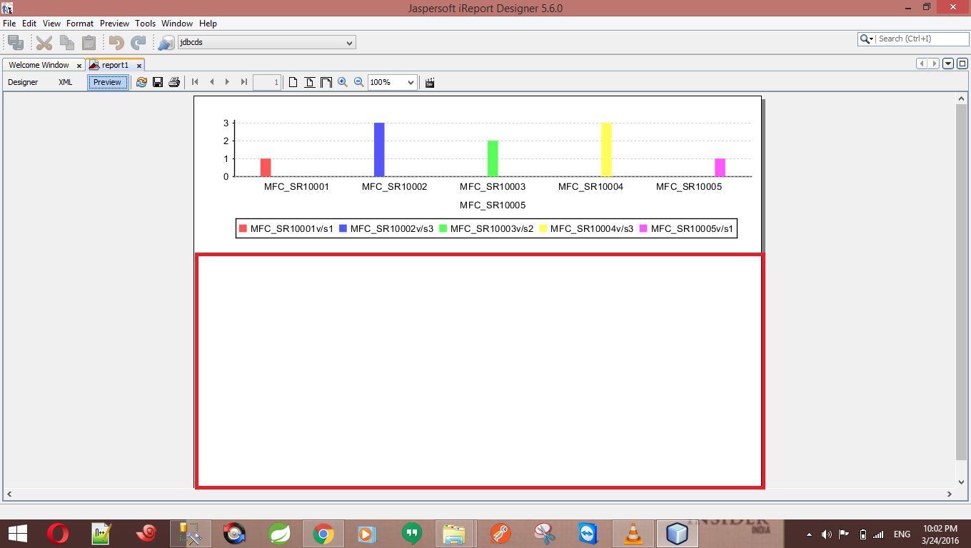 How to remove the bottom white space in the report ? - Products ...