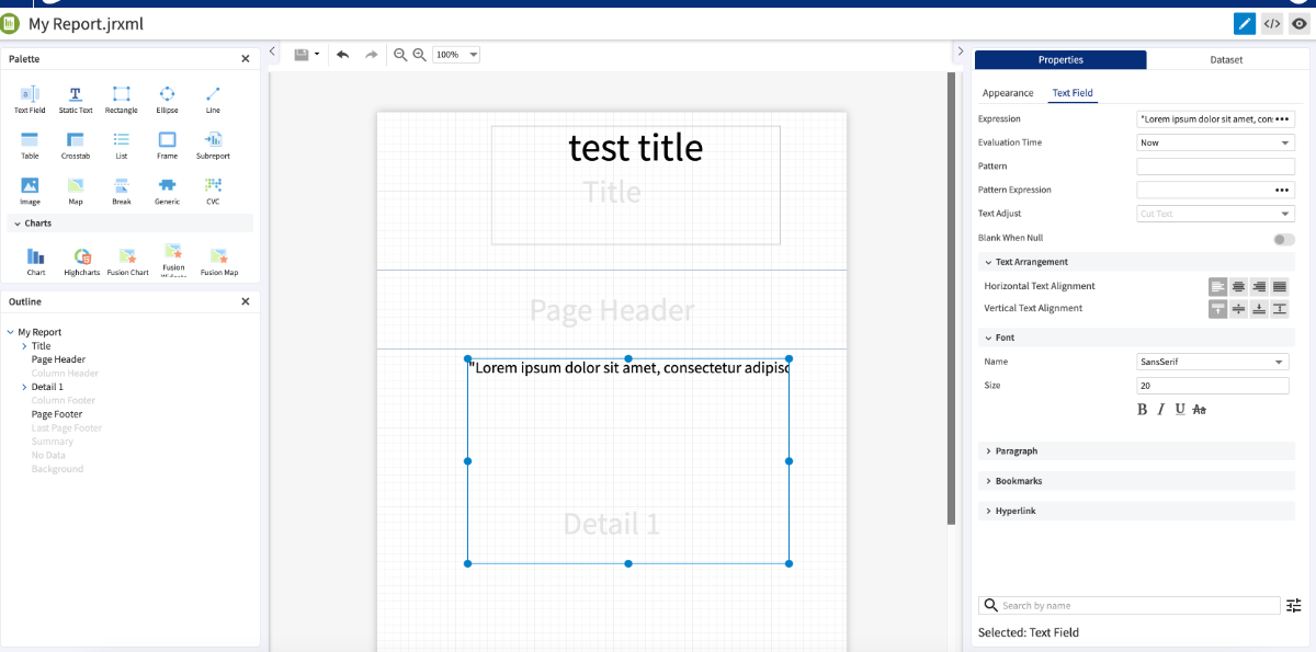 Jasperreports Web Studio 2.0 preview not working - Products ...