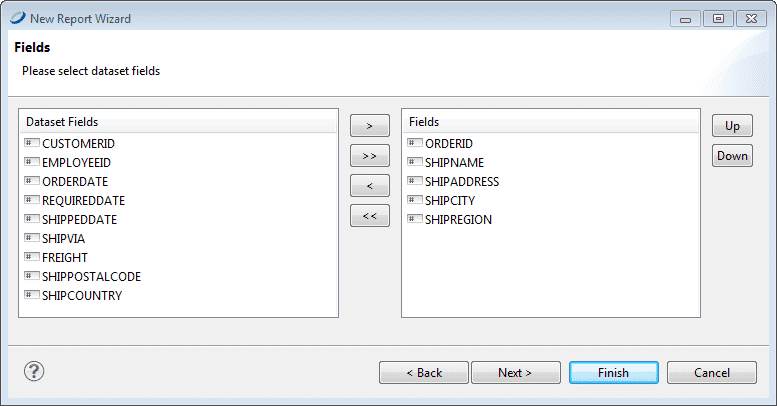 Creating a New Report - 10.0.0 - Jaspersoft Community