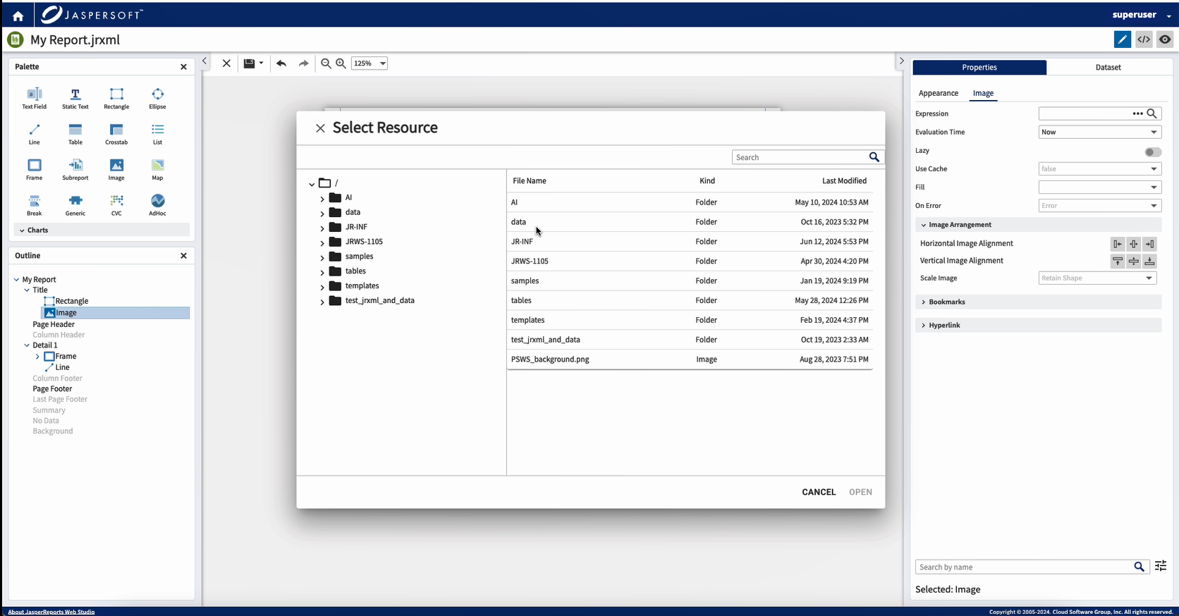 Report Designer - 10.0.0 - Jaspersoft Community