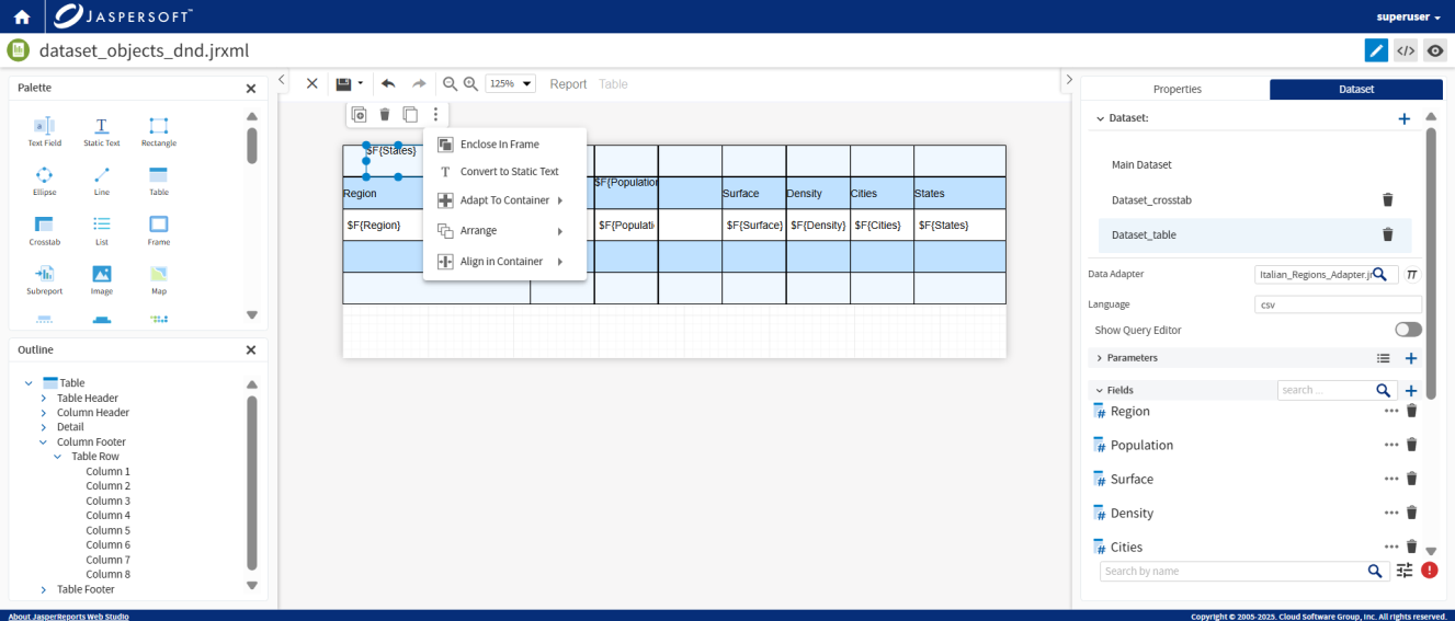 Report Designer - 10.0.0 - Jaspersoft Community
