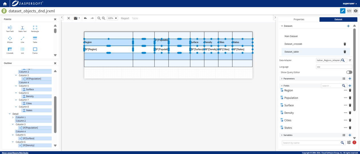 Report Designer - 10.0.0 - Jaspersoft Community