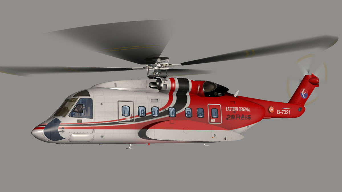 Aircraft Review : Sikorsky S-92 by DMO Flight Design - Helicopter ...