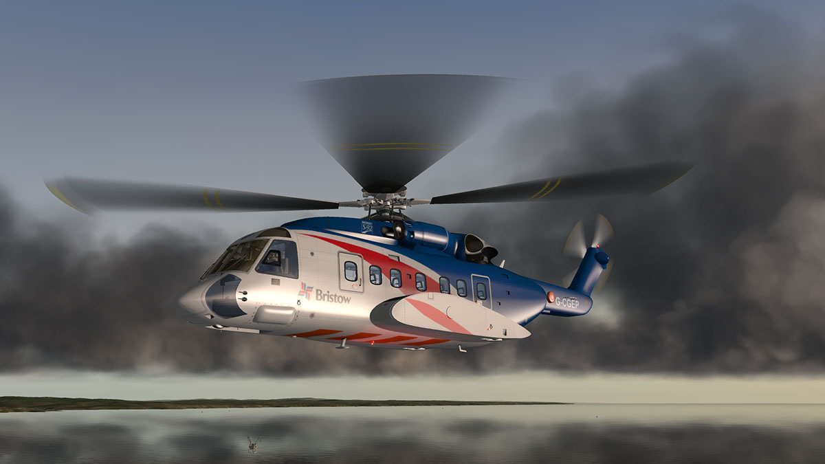 Aircraft Review : Sikorsky S-92 by DMO Flight Design - Helicopter ...