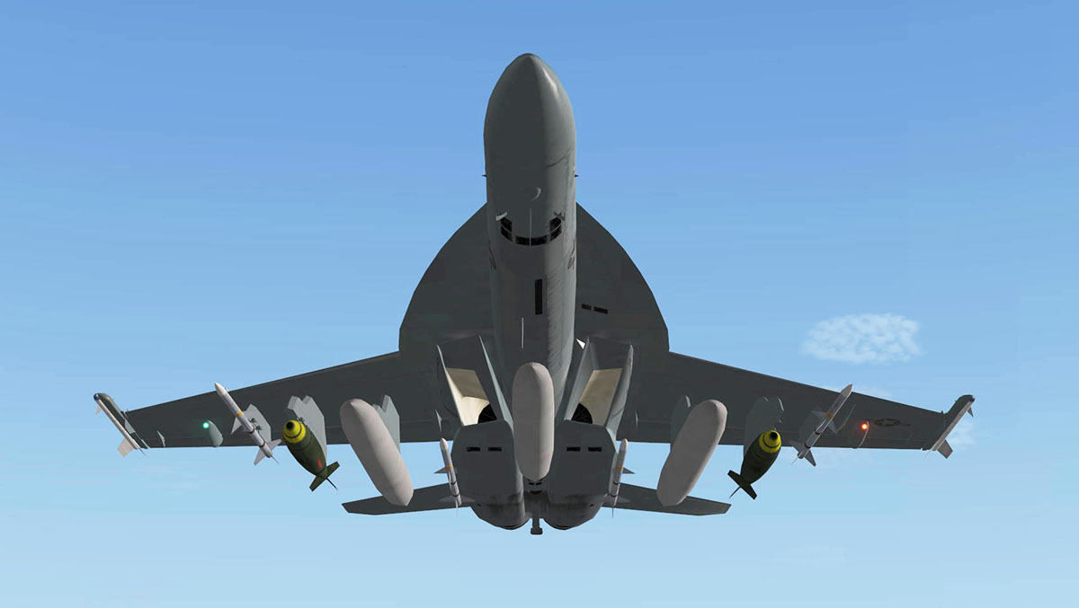 Aircraft Review : F/A 18-F "Rhino" Super Hornet by Colimata - Military ...