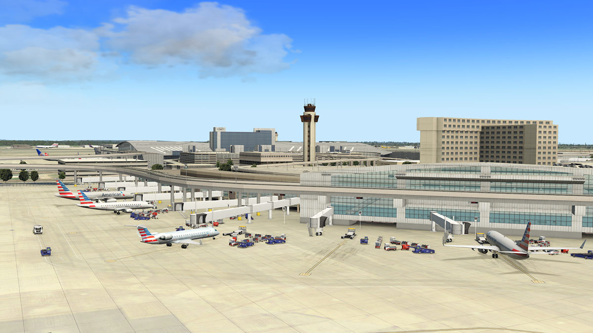 Scenery Review : KDFW Dallas Fort Worth by Aerosoft - Payware Airports ...
