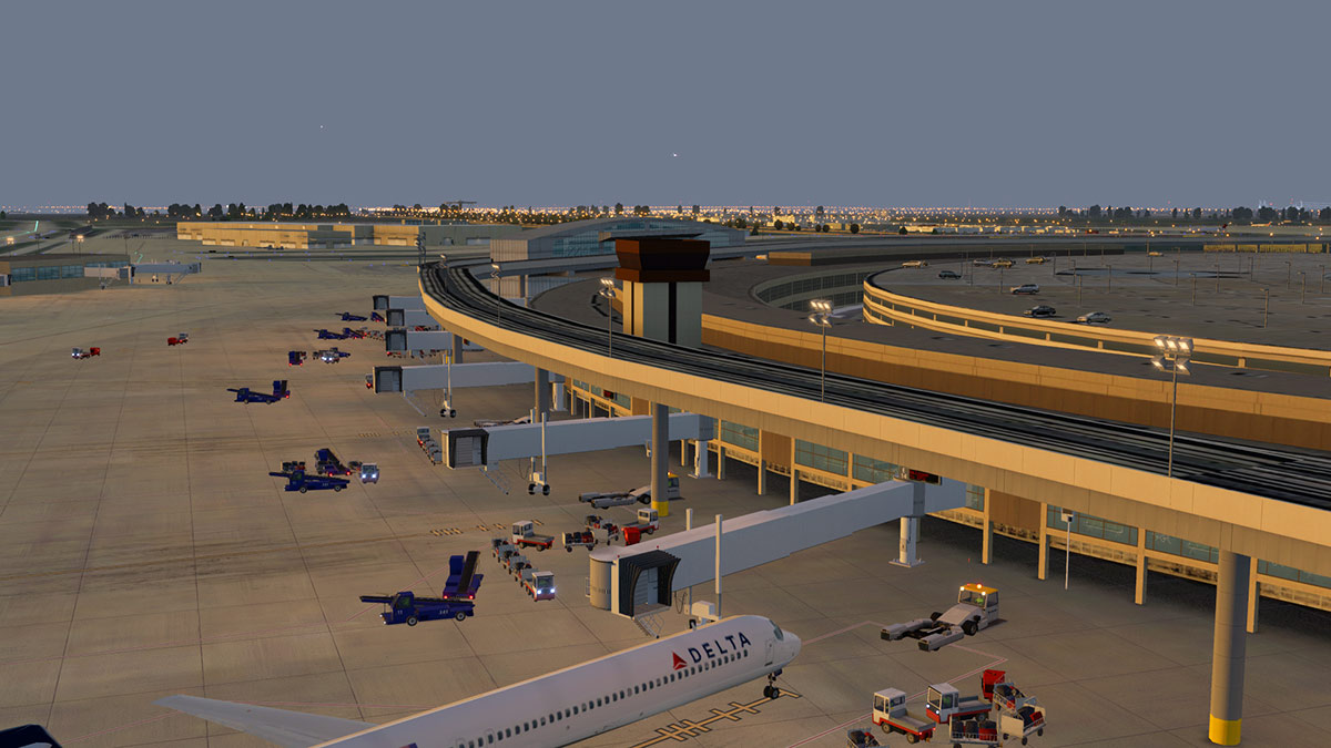 Scenery Update : KDFW - Dallas Fort-Worth v1.02 by Aerosoft - Payware ...