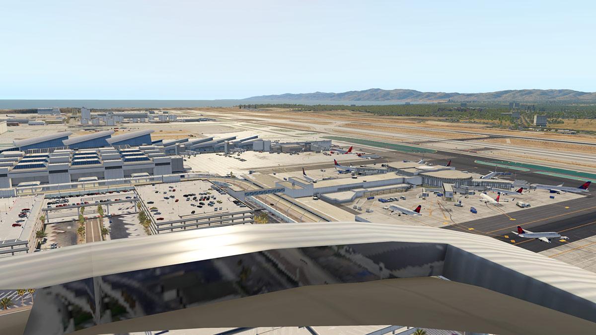 Scenery Review : KLAX HD Los Angeles International v1.01 by ShortFinal ...