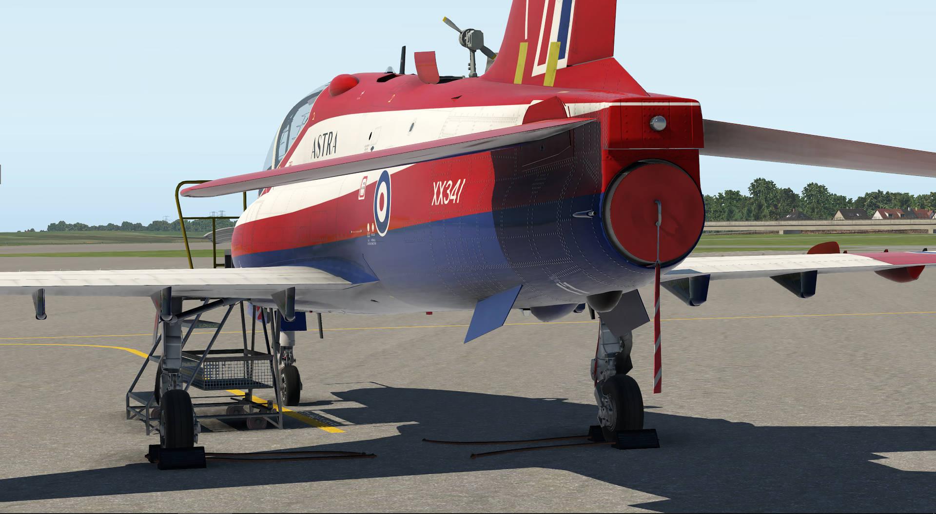 News! - Released : Hawk T1/A Advanced Trainer by JustFlight/Thranda ...