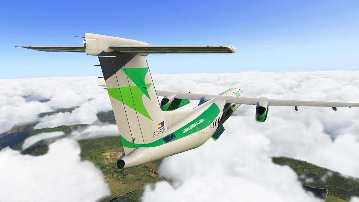 Aircraft Update : Dash 8 Q400 Legacy by FlyJSim - Airliners Reviews - X ...