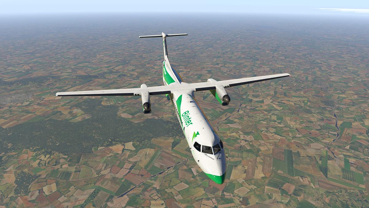 Aircraft Update : Dash 8 Q400 Legacy by FlyJSim - Airliners Reviews - X ...