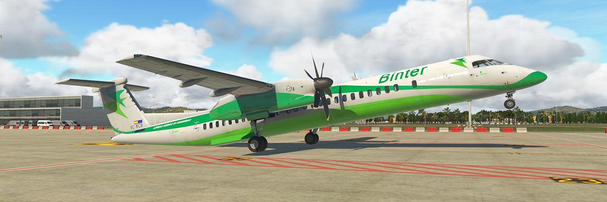 Aircraft Update : Dash 8 Q400 Legacy by FlyJSim - Airliners Reviews - X ...