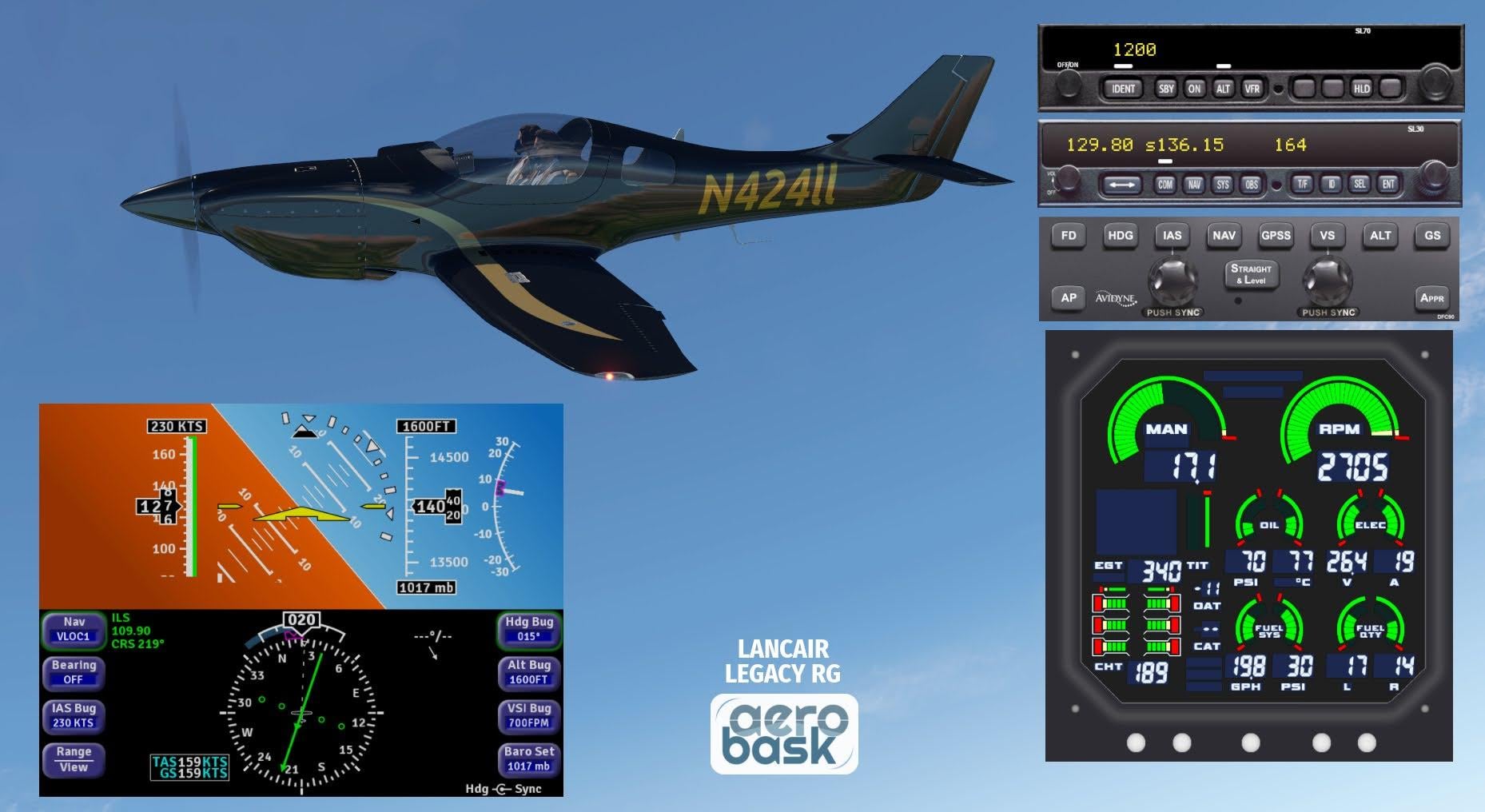 News! - Released : Lancair Legacy RG by Aerobask - News! The latest ...