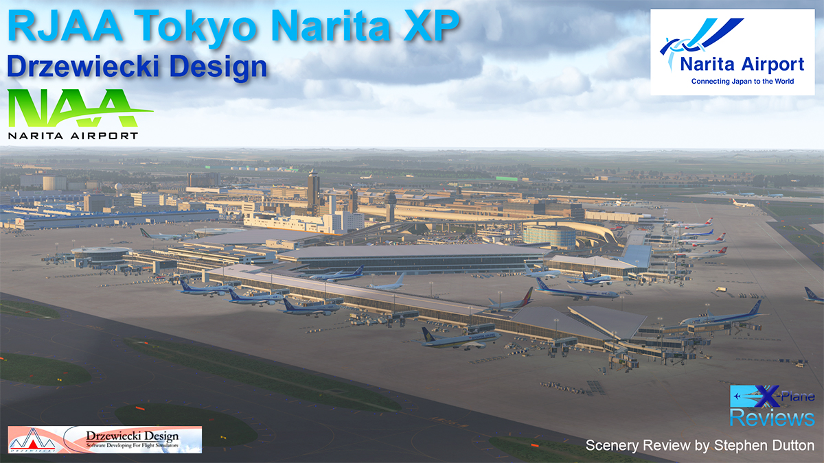 Scenery Review : RJAA Tokyo-Narita XP by Drzewiecki Design - Payware ...