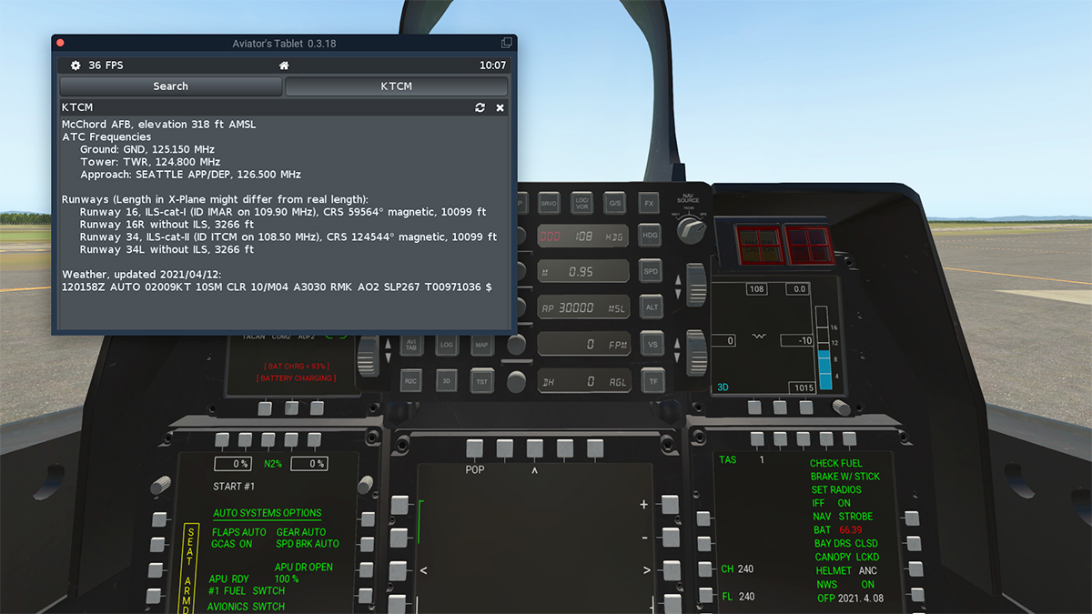 Aircraft Review : Lockheed Martin F22A Raptor by AOA Simulations ...