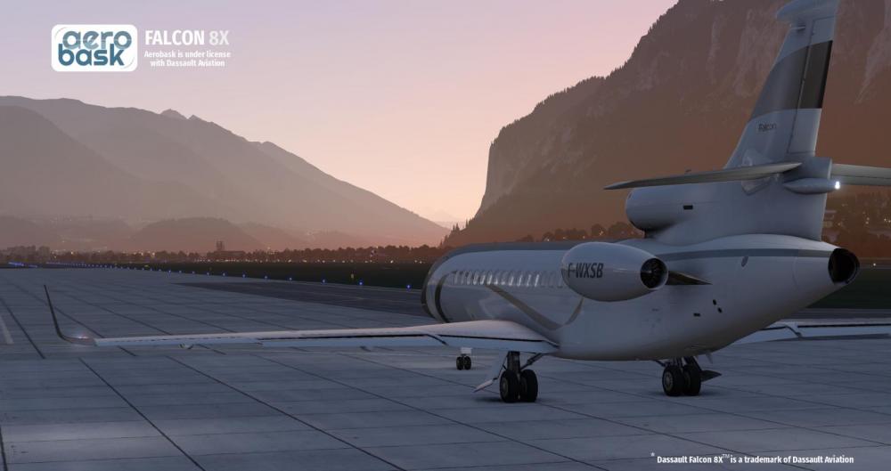 NEWS! - New Images : Aerobask shows off more images of the Falcon 8X ...