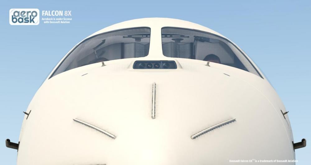 NEWS! - New Images : Aerobask shows off more images of the Falcon 8X ...