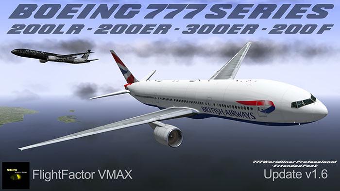 Aircraft Update : Boeing 777 Worldliner Pro + Extended Pack V1.6 by ...