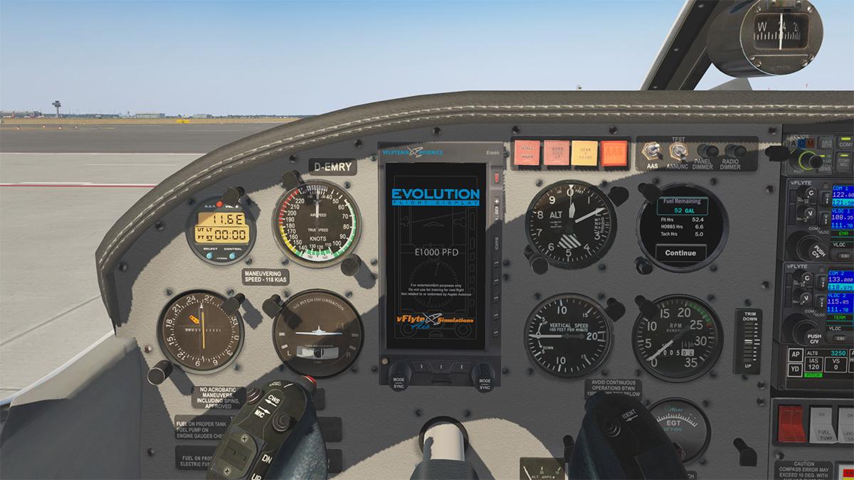 Aircraft Review : Piper PA28R Arrow III G5 - E1000 by vFlyteAir ...