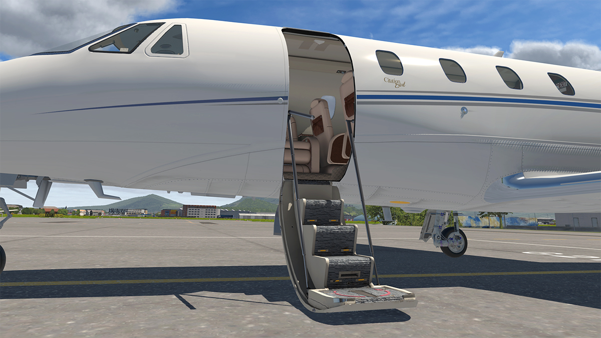 Aircraft Review : Cessna Citation 560XL by AirSim3d - General Aviation ...