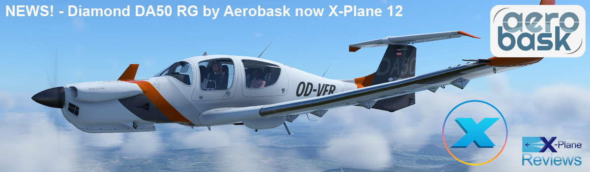 NEWS! - Diamond DA50 RG by Aerobask now X-Plane 12 - News! The latest ...