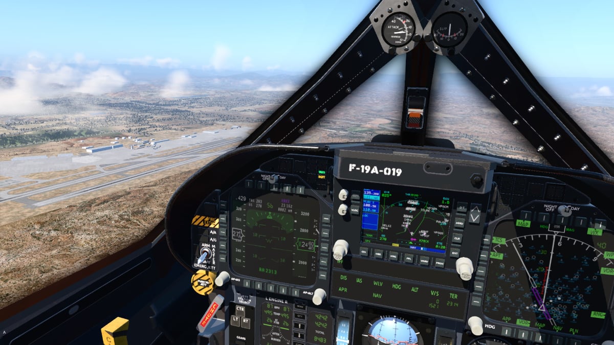 Aircraft Review: VSKYLABS F-19 Stealth Fighter for X-Plane 12 ...