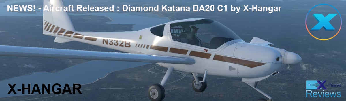 NEWS! - Aircraft Released : Diamond Katana DA20 C1 by X-Hangar - News ...
