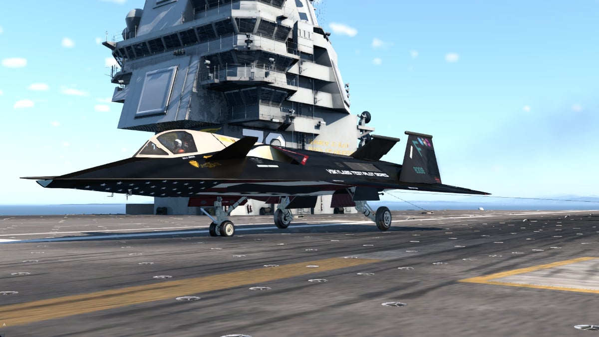 Aircraft Review: VSKYLABS F-19 Stealth Fighter for X-Plane 12 ...