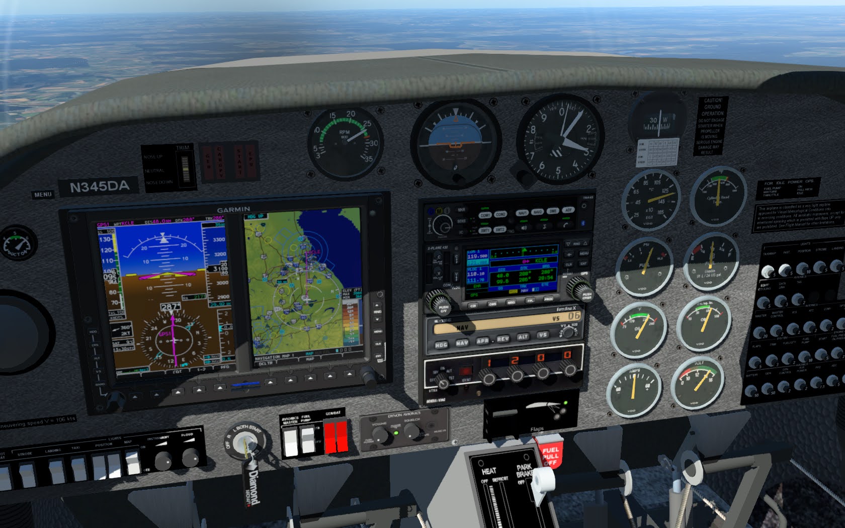 NEWS! - Aircraft Released : Diamond Katana DA20 C1 by X-Hangar - News ...