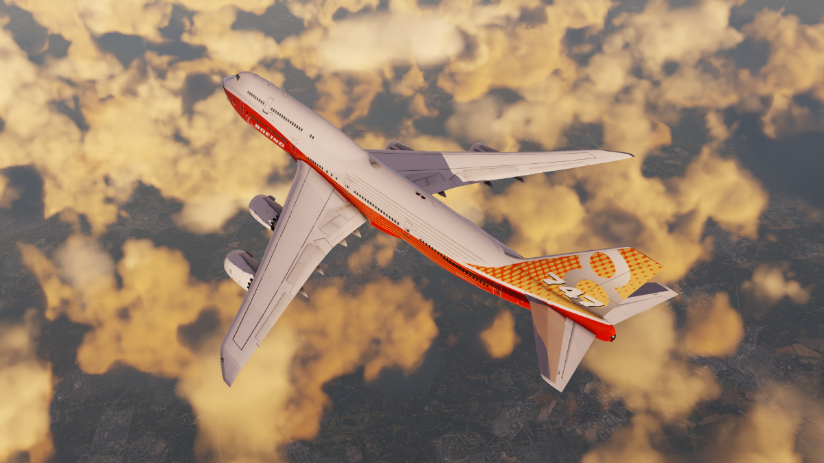 Aircraft Update: B 747-8 Series Anniversary Edition X-Plane 12 ...