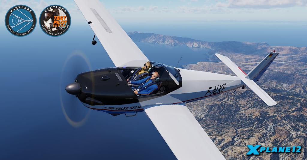 NEWS - Aircraft Update : Scheibe SF-25C Falke Project XP12 - v5.0 ...