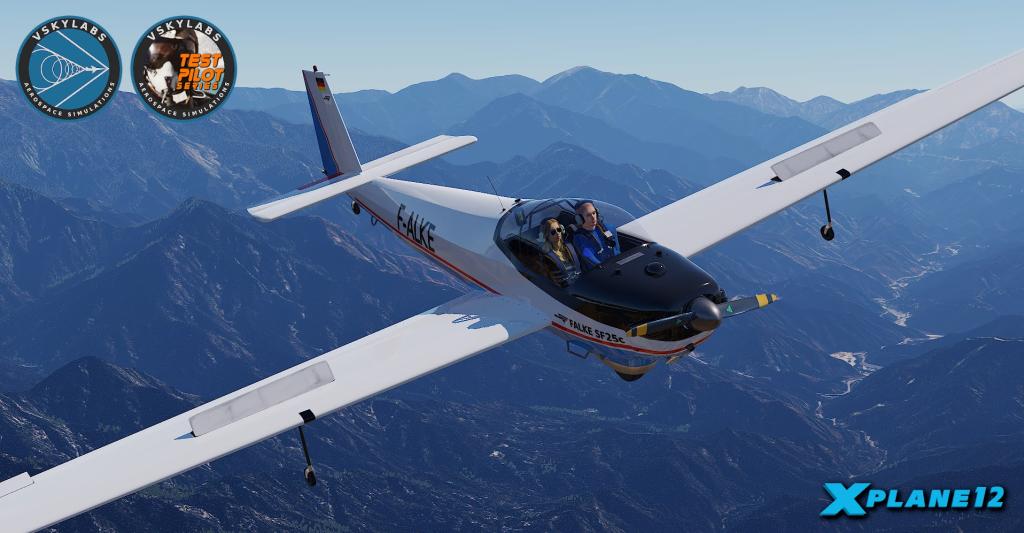 NEWS - Aircraft Update : Scheibe SF-25C Falke Project XP12 - v5.0 ...
