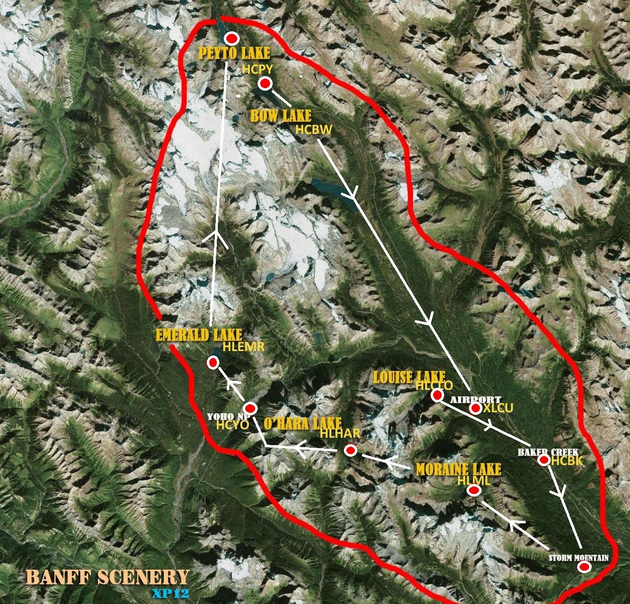 Scenery Review: Banff National Park UHD XP12 by Frank Dainese & Fabio ...