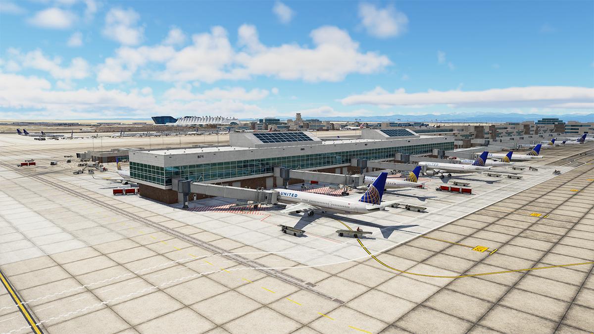 Scenery Update : KDEN - Denver International Airport HD v2.0 by X-Codr ...