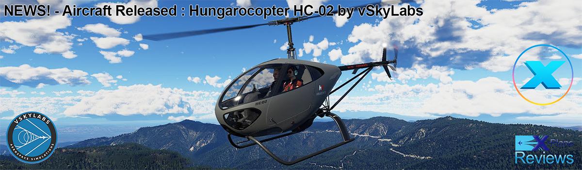 NEWS! - Aircraft Released : Hungarocopter HC-02 by vSkyLabs - News! The ...