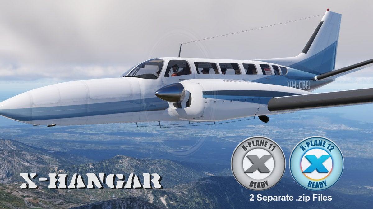 NEWS! - Aircraft Upgrade : Cessna 404 Titan X-Plane 12 by X-Hangar ...