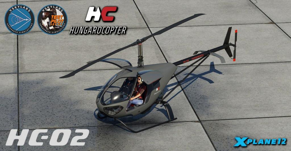 NEWS! - Aircraft Released : Hungarocopter HC-02 by vSkyLabs - News! The ...