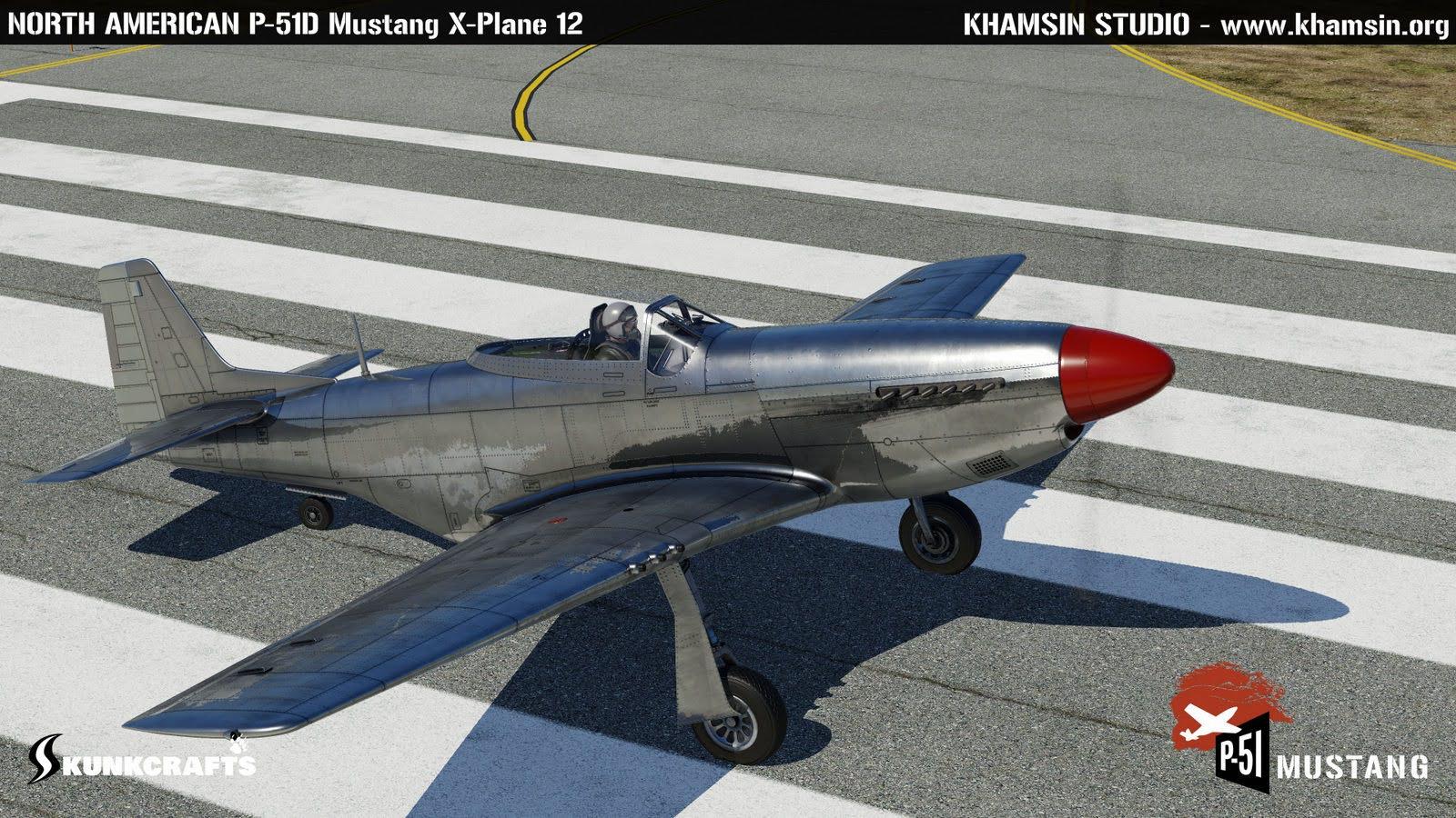 NEWS! - Aircraft Release : Mustang P-51 XP12 HD by Khamsin Studio and ...