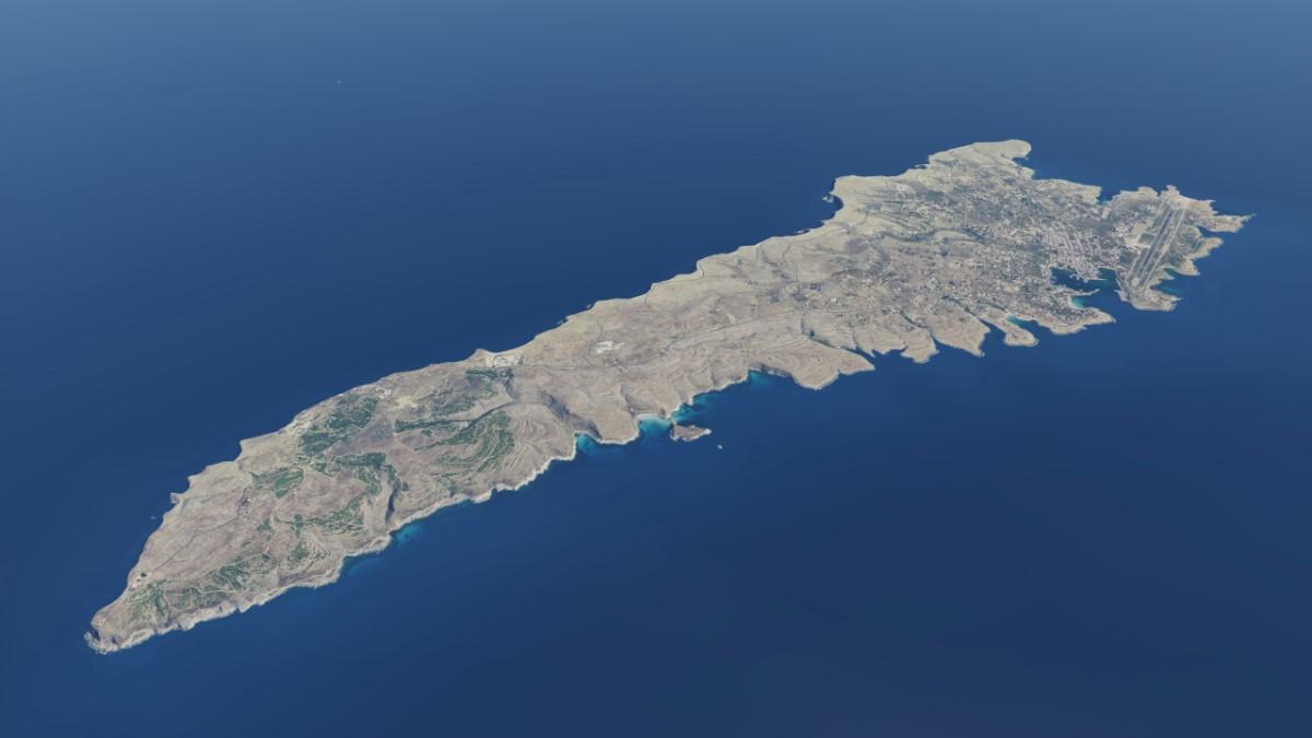 Scenery Review: LICD- Lampedusa Airport and Linosa Island XP 12 by Cami ...
