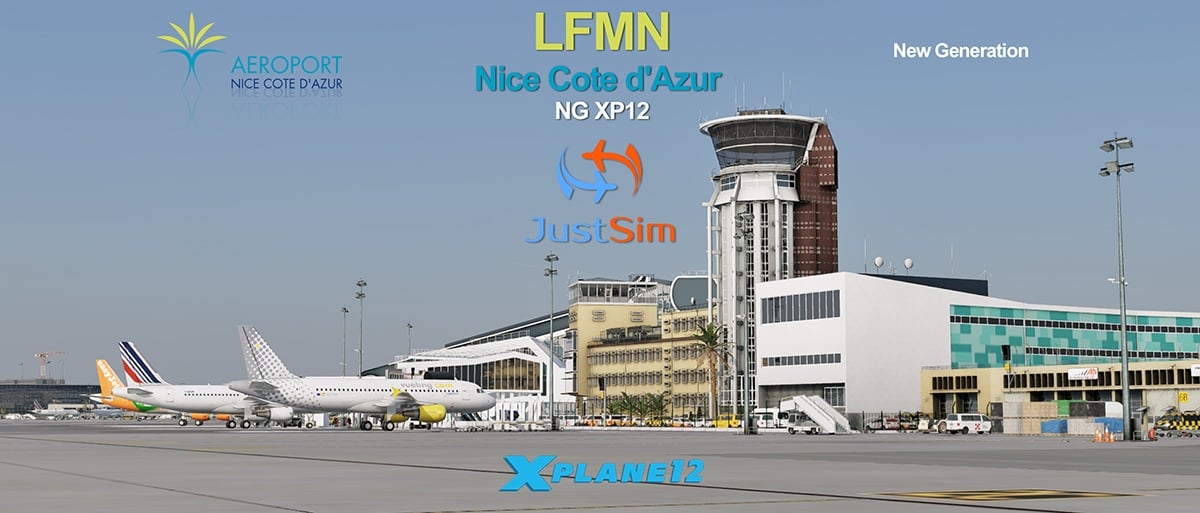 Scenery Upgrade Review : LFMN - Nice Cote d'Azur NG XP12 by JustSim ...