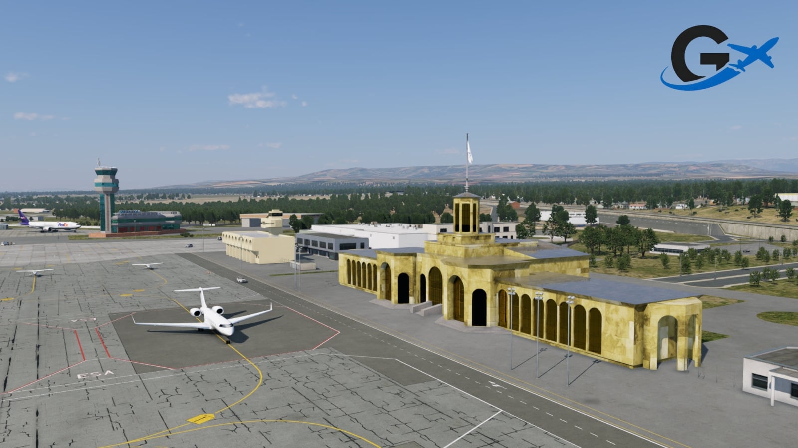 NEWS! - GeoBuilds releases UGTB Tbilisi International Airport, Georgia ...