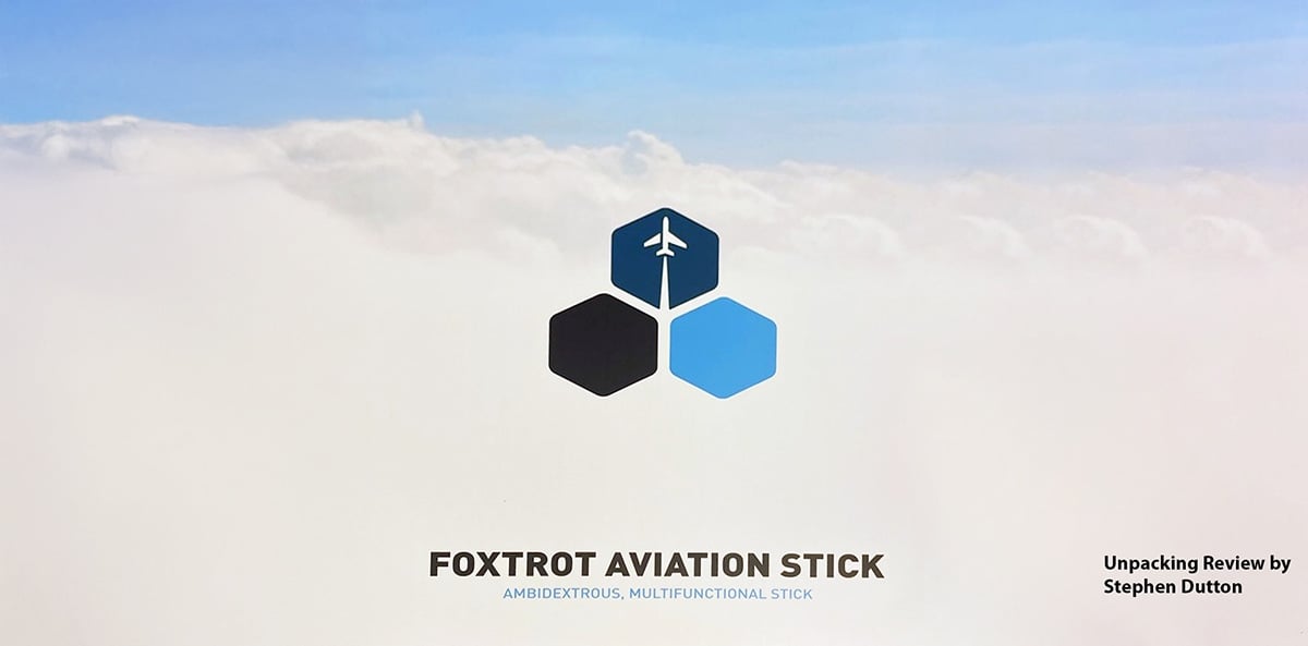 Hardware Unboxing : Honeycomb Aeronautical Foxtrot Aviation Stick - X ...