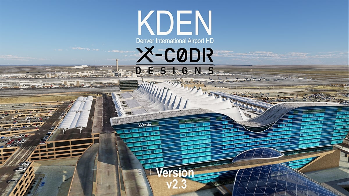 Scenery Update - KDEN - Denver International Airport HD v2.3 by X-Codr ...