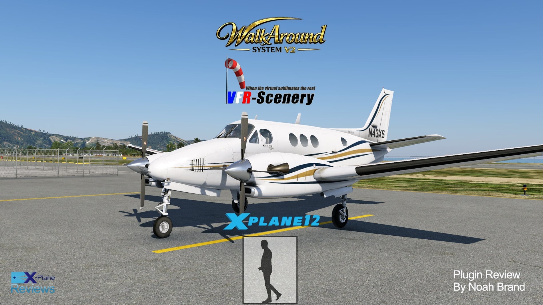 Plugin Review: WalkAround v2 for X-Plane 12 and 11 by VFR Scenery - X ...