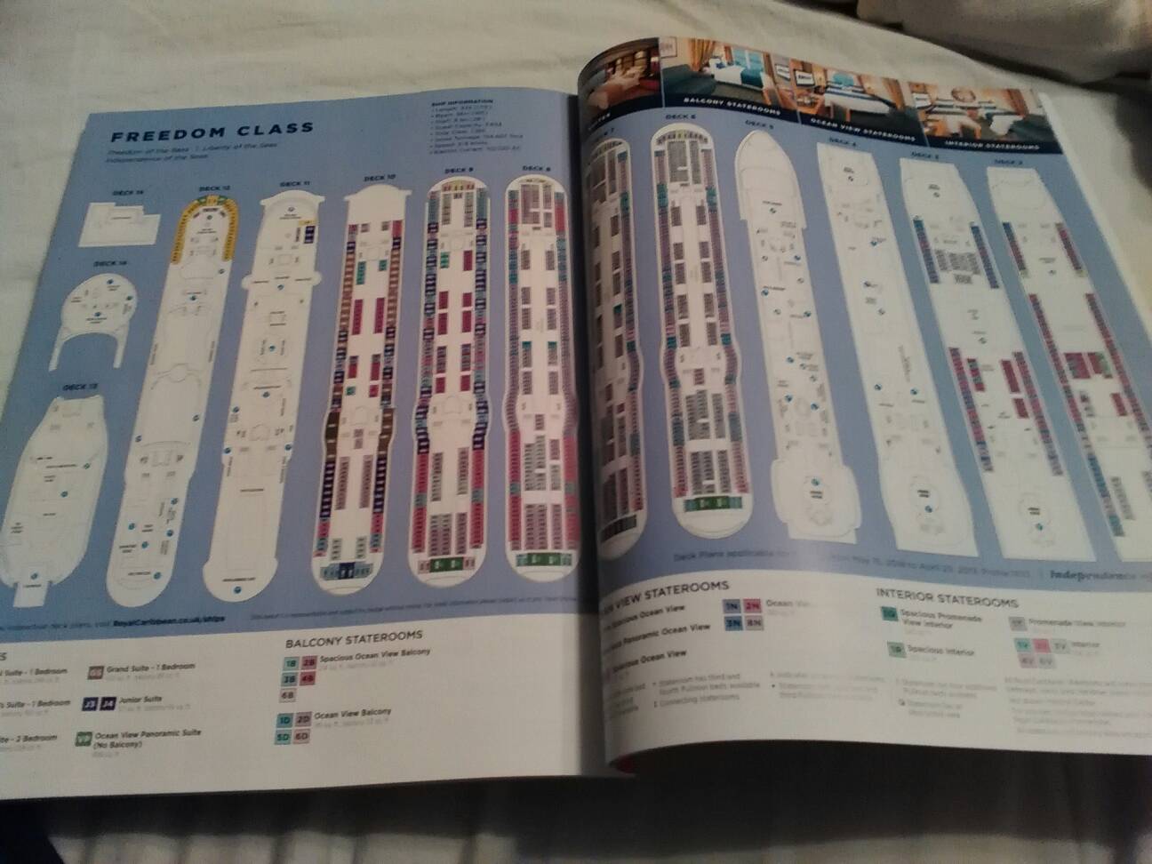 Printable Deck Plans-Freedom of the Seas - Royal Caribbean ...